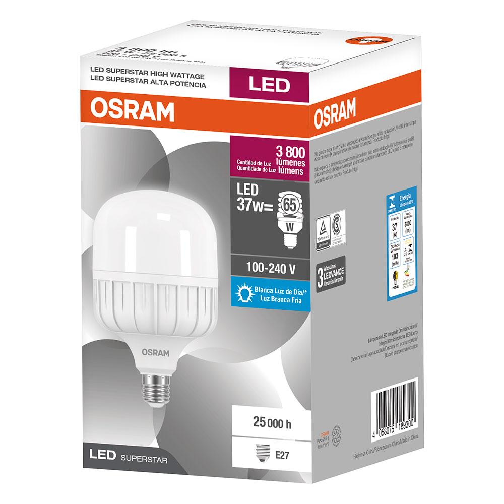 FOCO LED OSRAM SUPERSTAR HIGH WATTAGE 28W 6500K E27 – El Trifoco